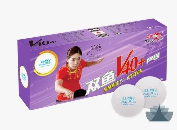 Double Fish Шарики для пинг-понга 10шт