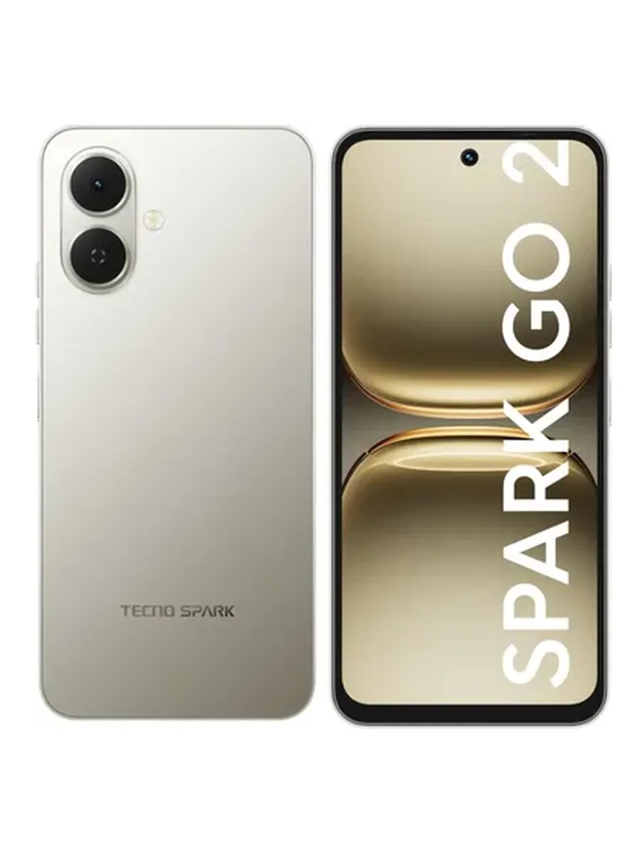 6.67" Смартфон SPARK Go 2 LTE 3+64 ГБ серый РСТ