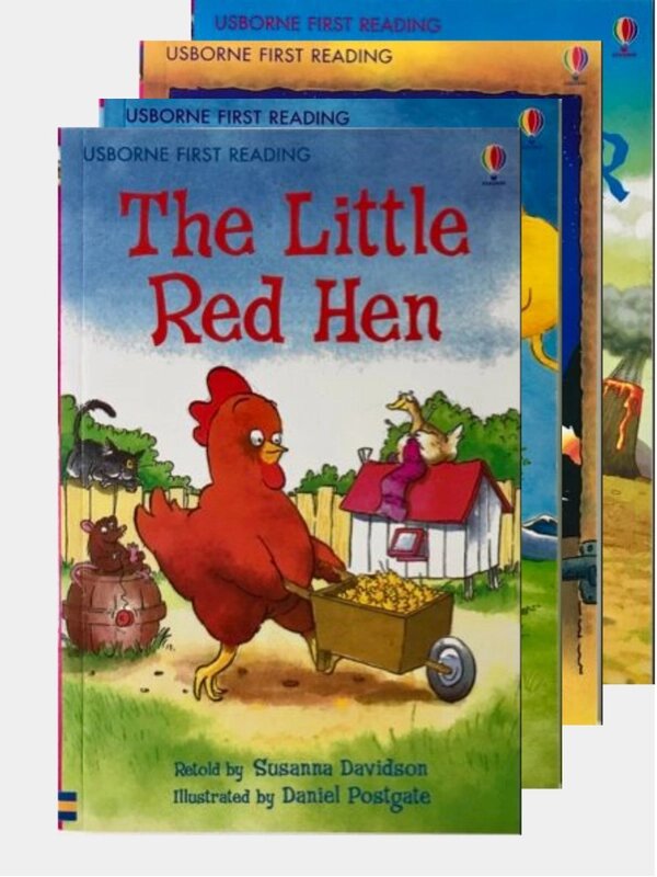 Cказки на английском языке детям для первого чтения 3+ Usborne First Reading: Level Three