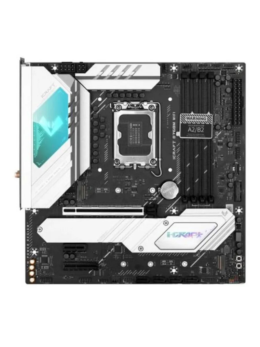 Материнская плата ICRAFT B760M WIFI - LGA 1700, DDR5
