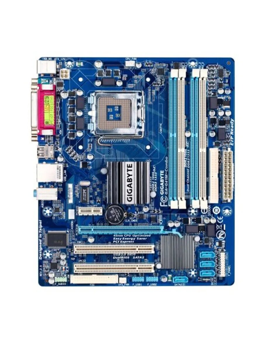 Материнская плата GA-G41M-COMBO - LGA 775, DDR3