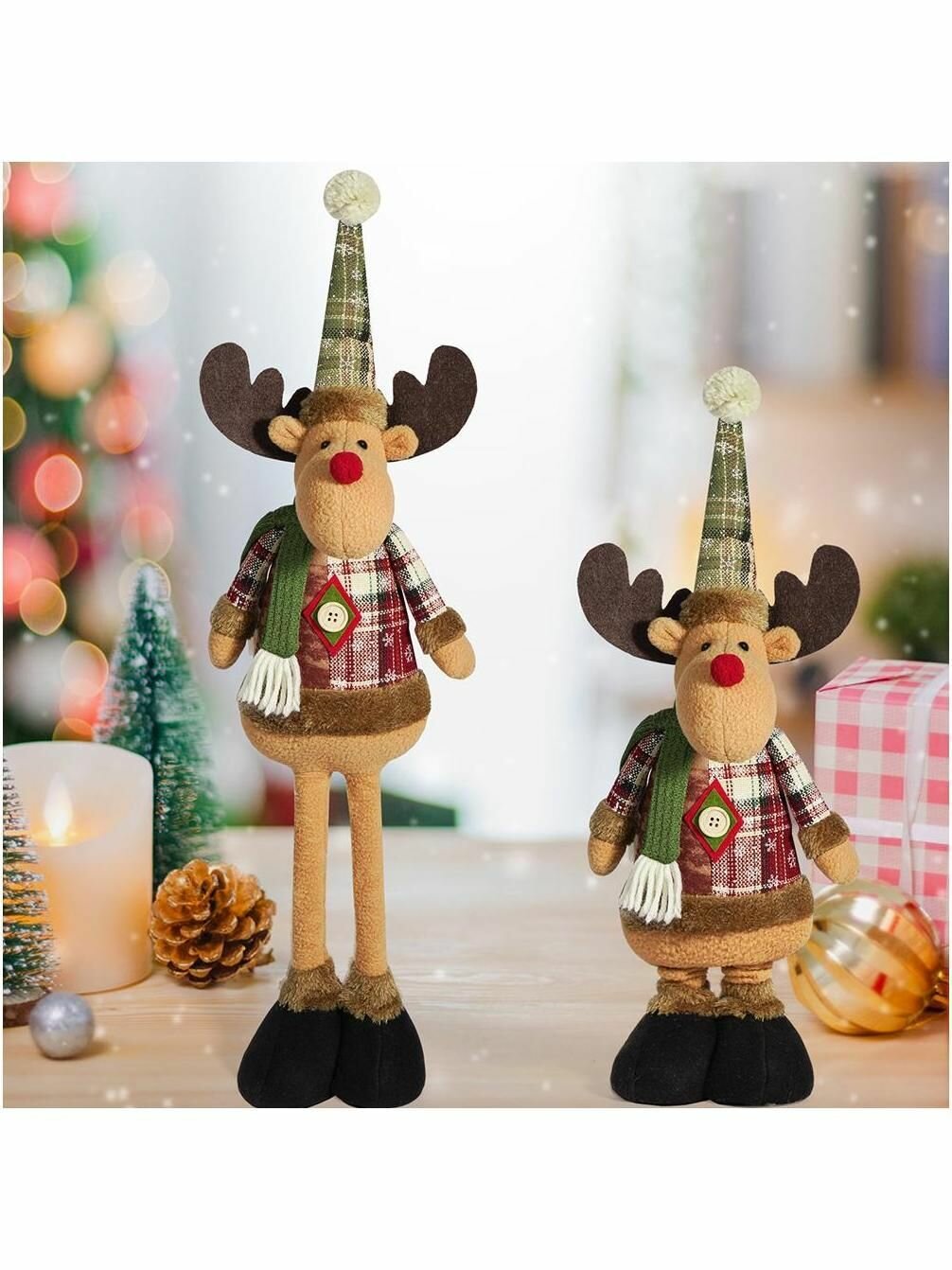 Игрушка под елку, Дед мороз, Санта Клаус, высота 47см