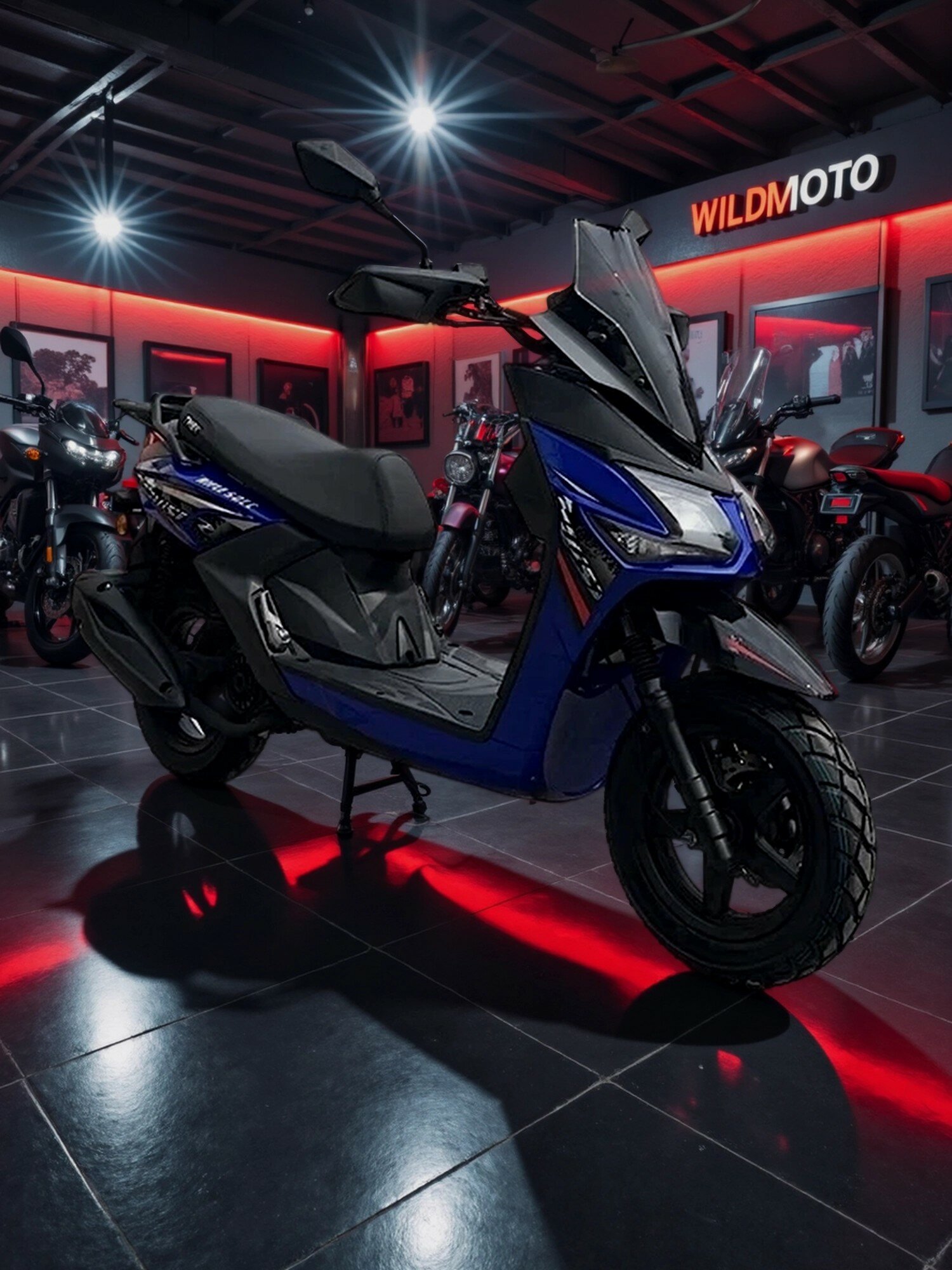 ✅Скутер TMBK "RIFLE", от Progasi ,149.9 см³, вариатор, шины для бездорожья, сигнализация