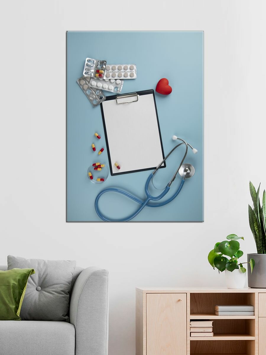 Картина на стену "Здоровье", 50х70 см