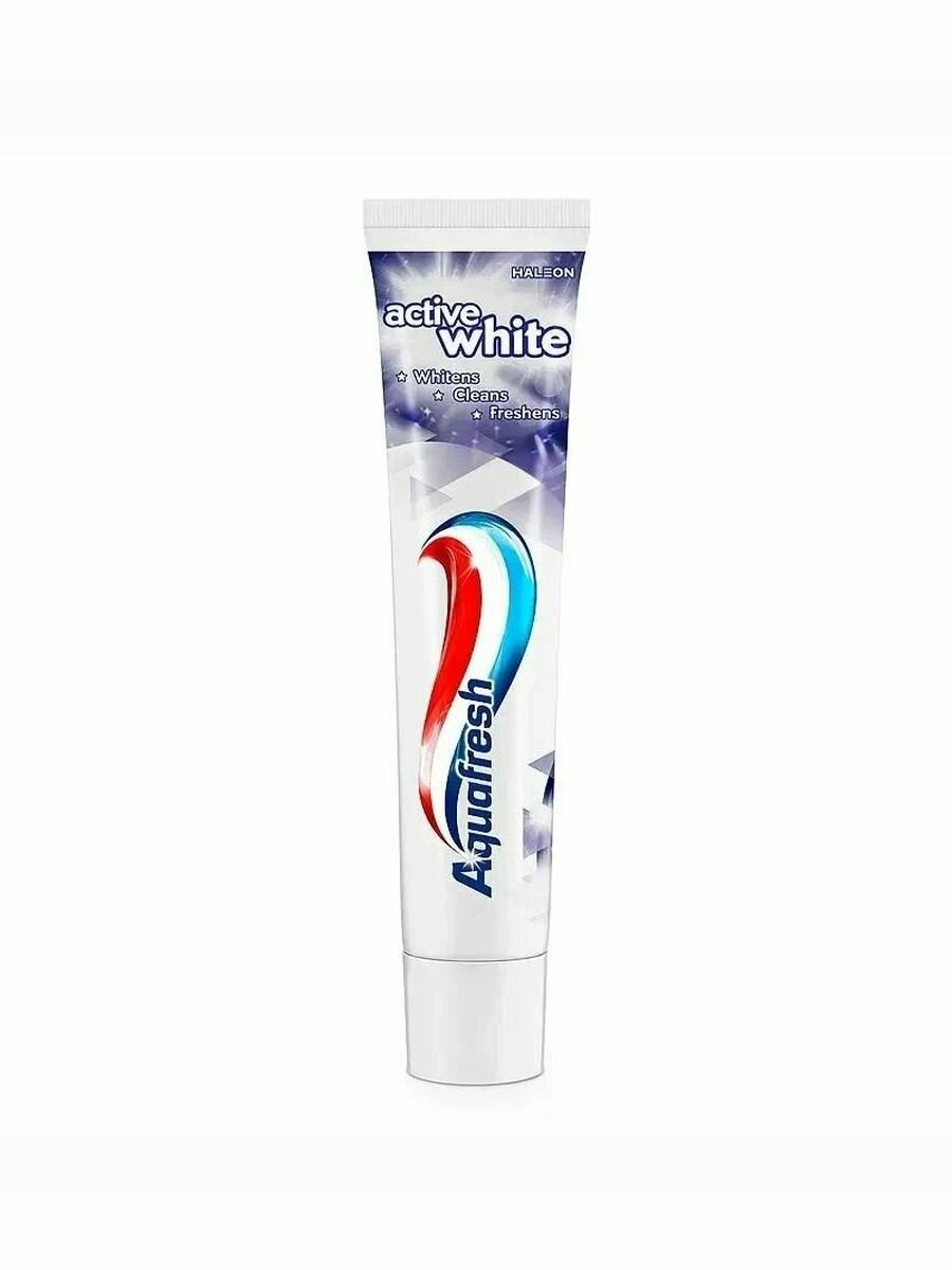 Зубная паста Aquafresh active White тройная защита 125 мл (из Финляндии)