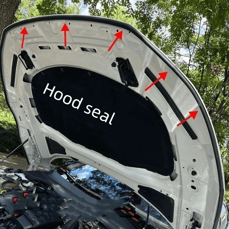 Уплотнительная лента для Subaru Forester, шумоизоляционная, пылезащитная, водонепроницаемая, звукоизоляционная