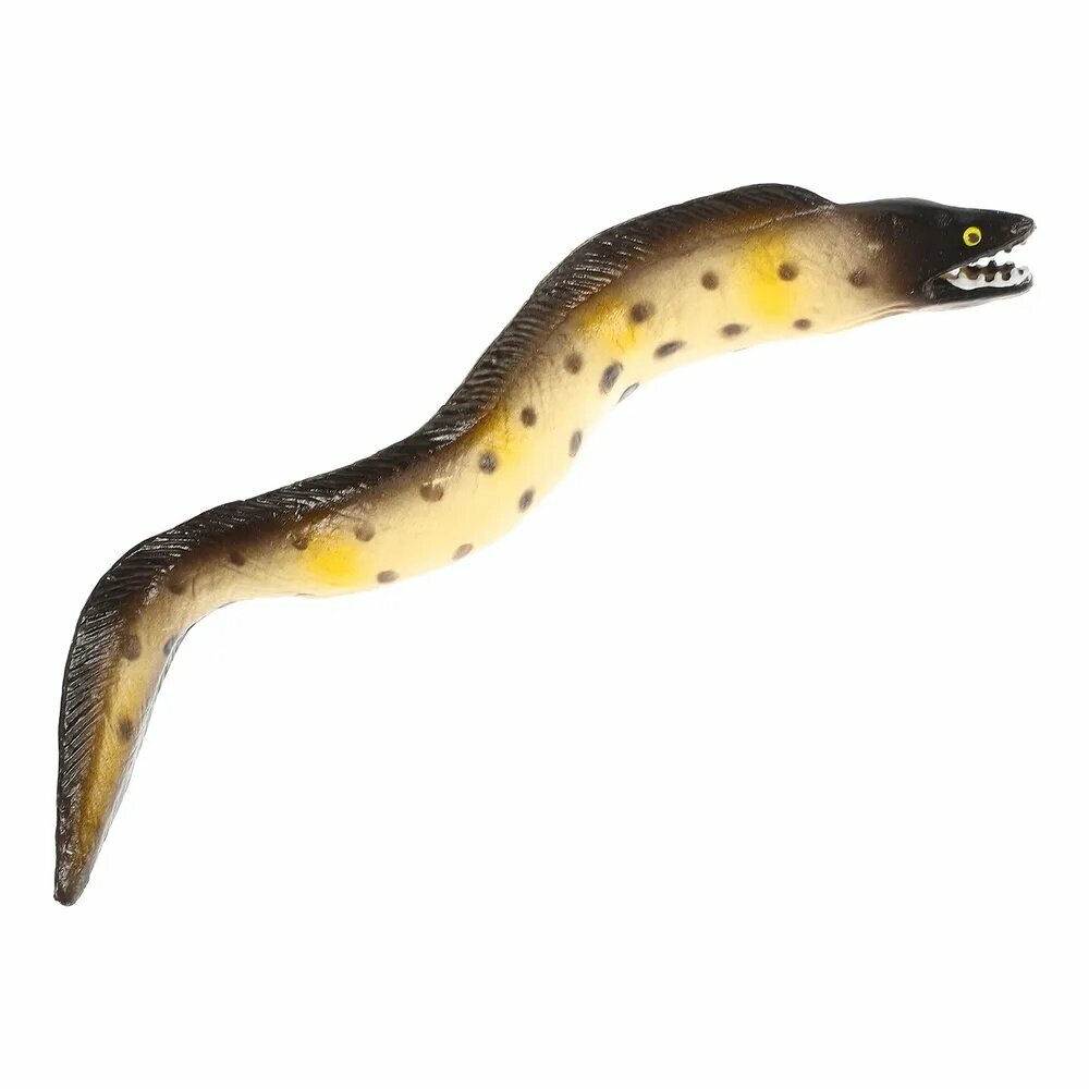 Реалистичная модель маленькой мурены из пластика