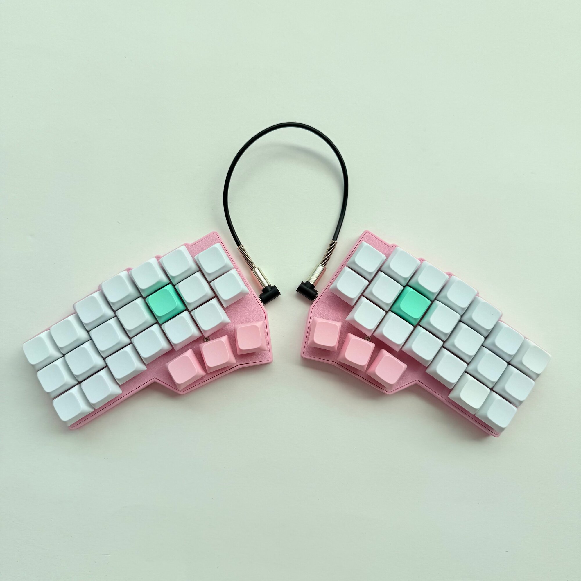 Corne V4 Проводная Раздельная Клавиатура С Горячей Заменой Rgb Эргономичная Клавиатура