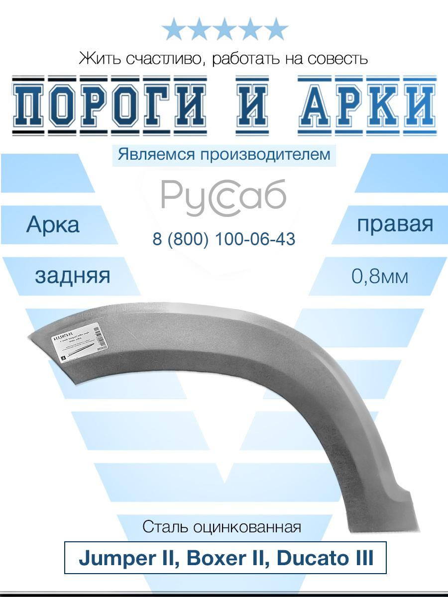 Арка правая для Peugeot Boxer 3 2006-0000