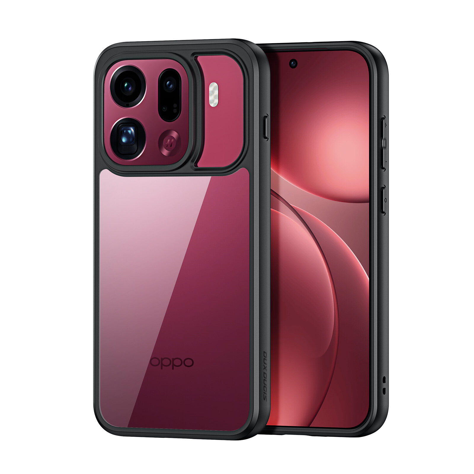 Защитный прозрачный чехол для OPPO Find X9s, серия Aimo Series от Dux Ducis