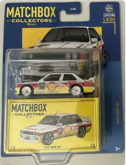 Новые модели Matchbox 1:64 BMW M3