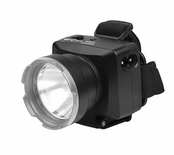 Фонарь аккумуляторный налобный AccuFH7-L1W-bk 1LED 1Вт IP20 70лм 2 режима: 100проц. 60мин/30проц. 240мин аккум. 0.4А. ч регулир. угол наклона черн. ФАZА 2857606