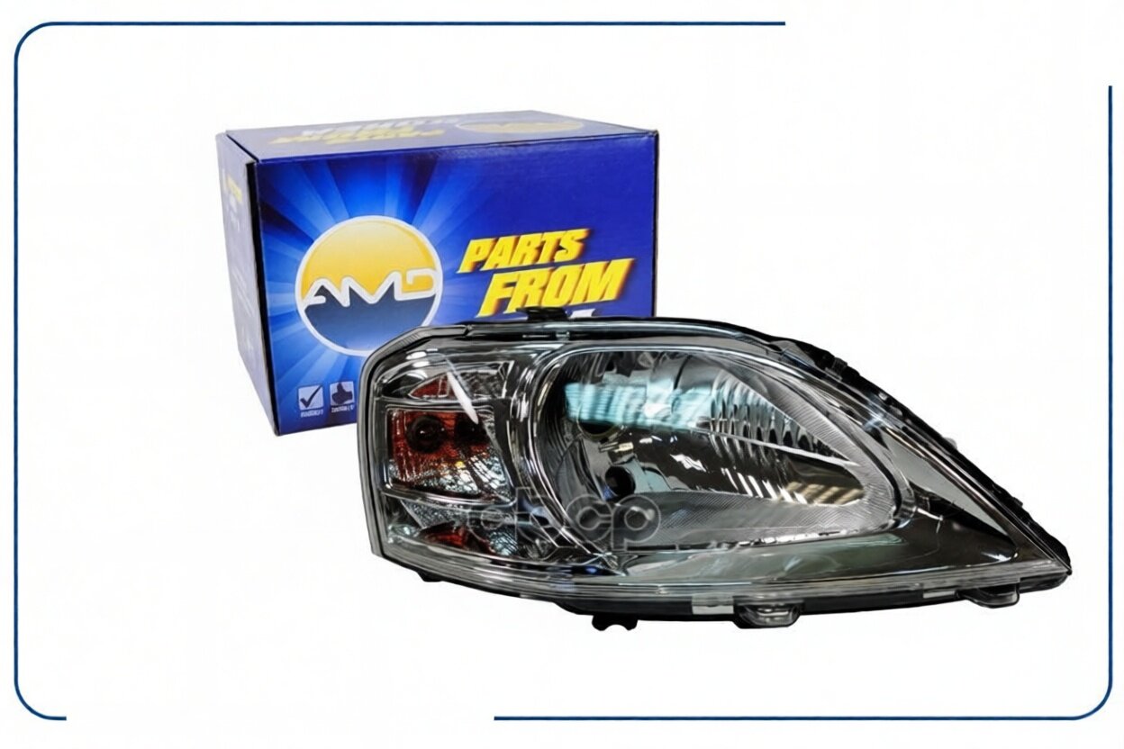 Фара передняя правая RENAULT Logan LS, 2009-2015, LADA Largus, 2012- AMDLP288 AMD арт. AMDLP288