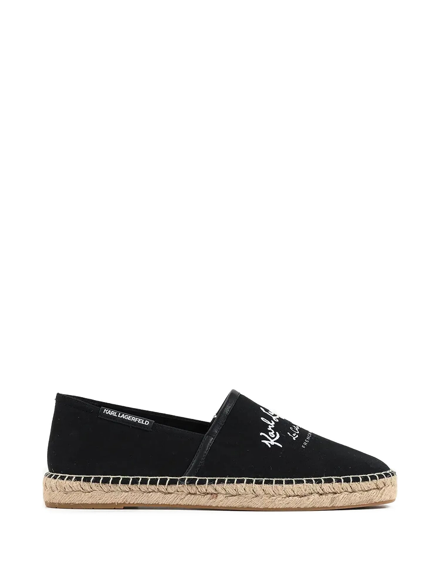 Эспадрильи Logo-embroidered braided-sole espadrilles