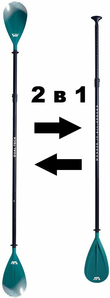 Весло для SUP-доски-каяка Aqua Marina DUAL-TECH Aluminum (3-4 PCS)
