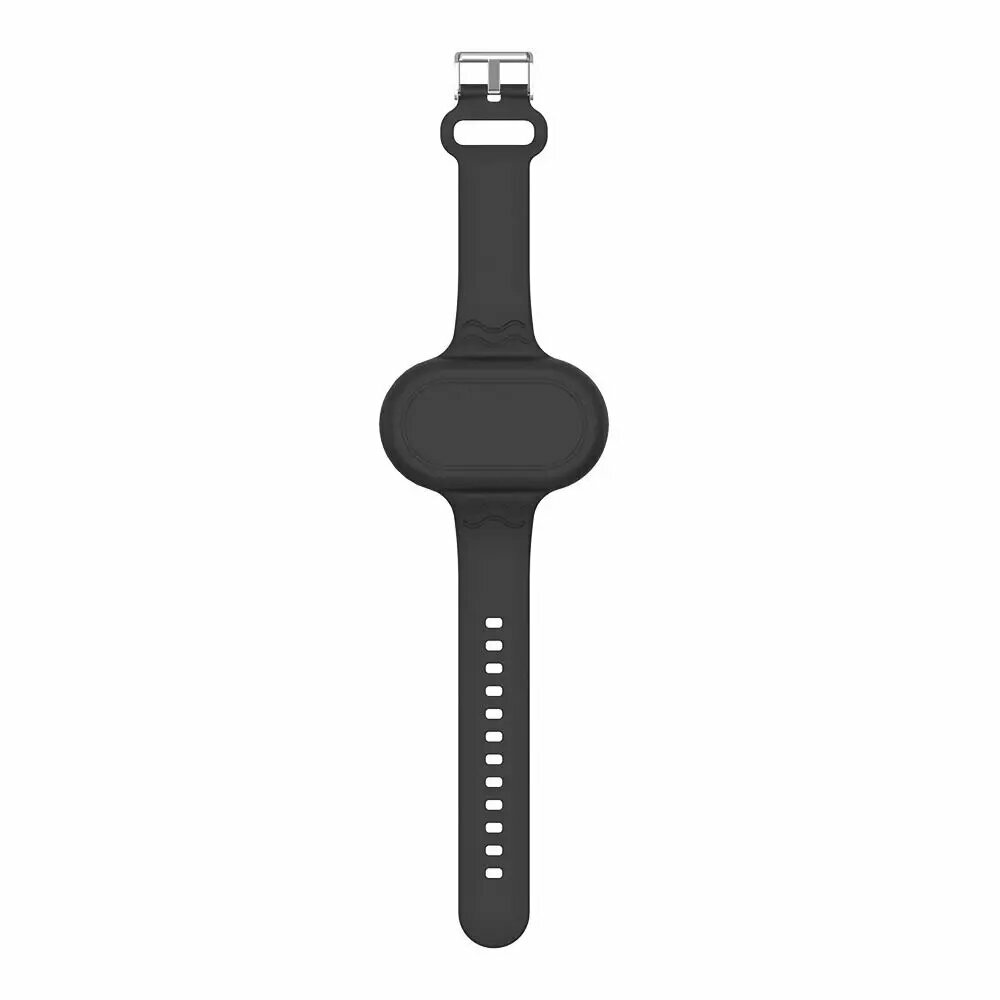 Силиконовый ремешок для Samsung Galaxy SmartTag 2 Серый, Black