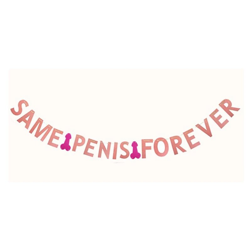 Набор декора для девичника "Be Same Penis Forever" — фото 1