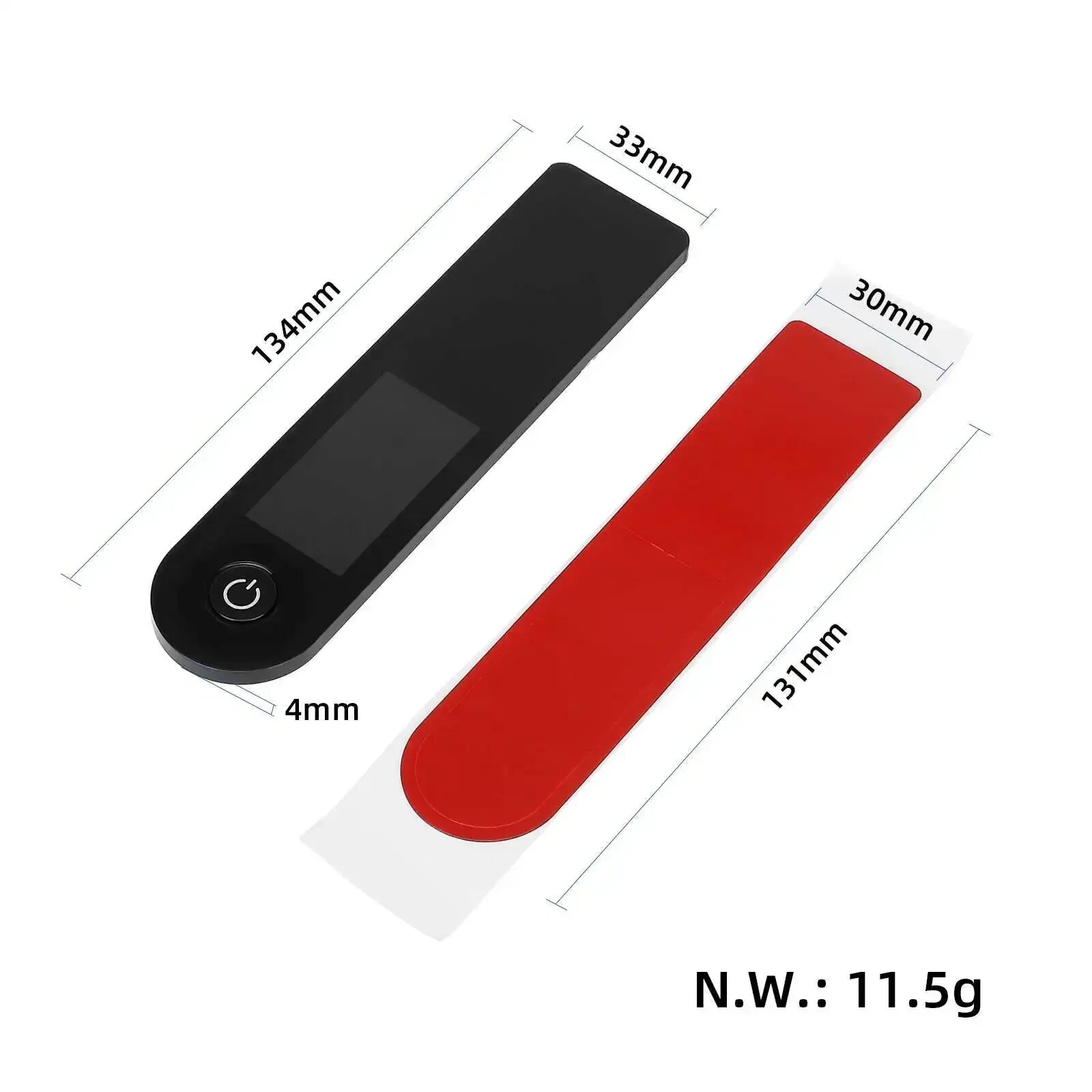 Защитная панель для дисплея Xiaomi M365 Красный, M365 pro pro2 mi3