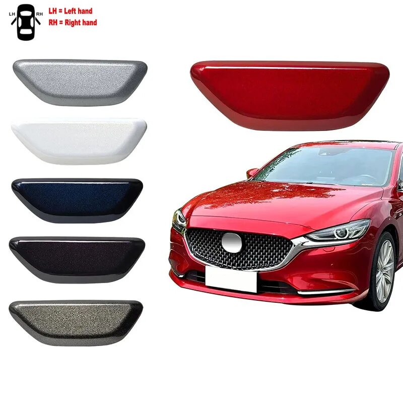 Накладка форсунки омывателя фар Mazda 6 Atenza 2020-2021 Black Right