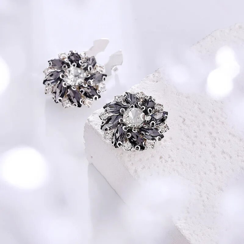 Серьги декоративные Ducrystal, серебряный, 2 шт.