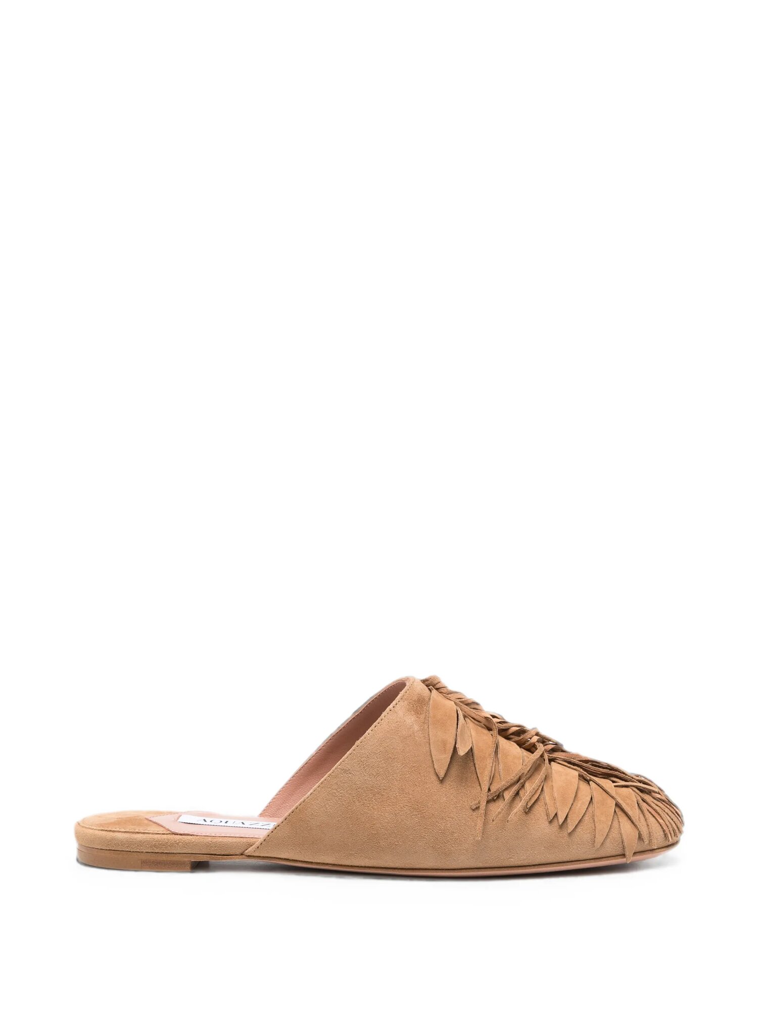Мюли Fringe-detail suede mules