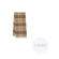 Шарф BURBERRY для женщин, one size, коричневый