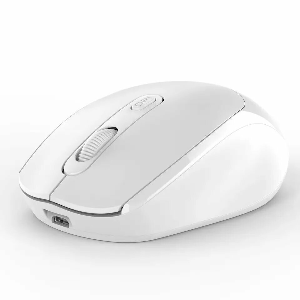 Беспроводная геймерская мышь jiansu 2.4ГГц Белый, charging white