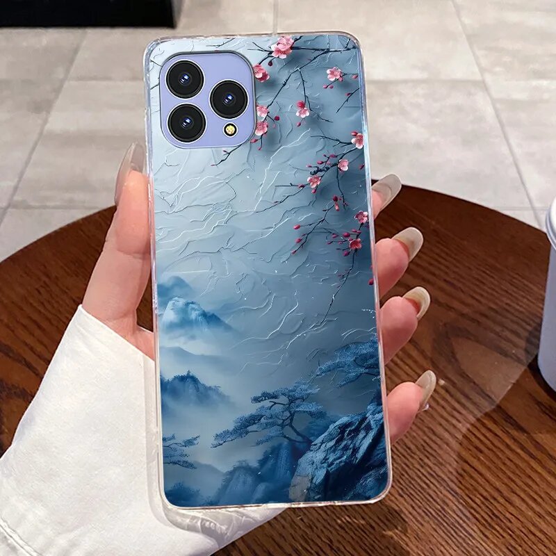Желейный чехол для Cubot P80 Coque, прозрачный силиконовый мягкий чехол из ТПУ, задняя крышка CubotP80, чехол для телефона с милым котом и кроликом в форме сердца, Fundas Capa