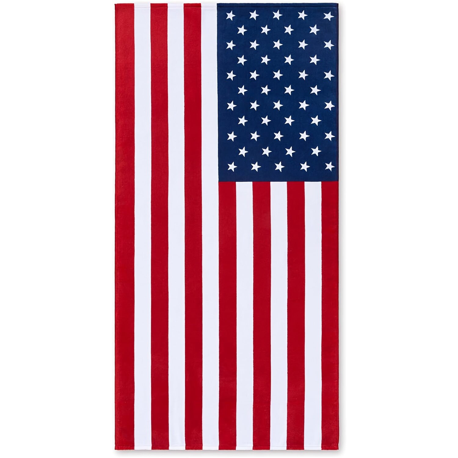 Пляжное полотенце с изображением флага США, 71×140 см