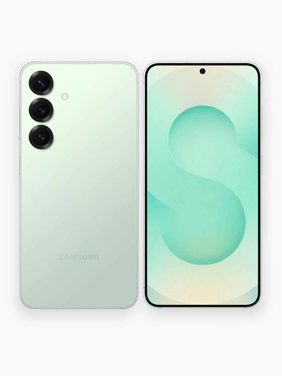 Смартфон Samsung Galaxy S25 5G 12/256 Gb Мятный / USB Type-C / 4000 mAh