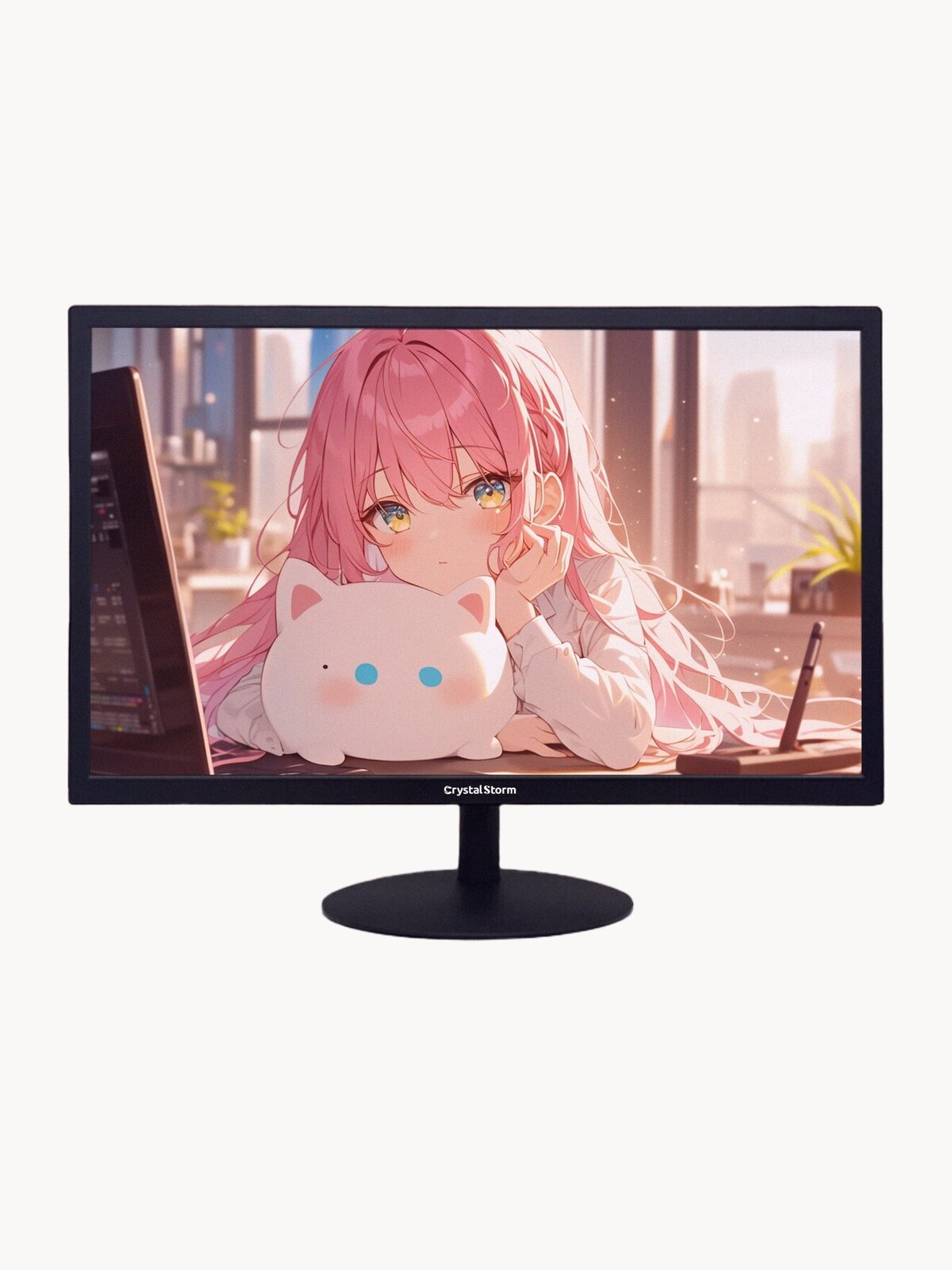 CrystalStorm 19" Монитор 1440x900 60 Гц, VA, Чёрный игровой, для компьютера