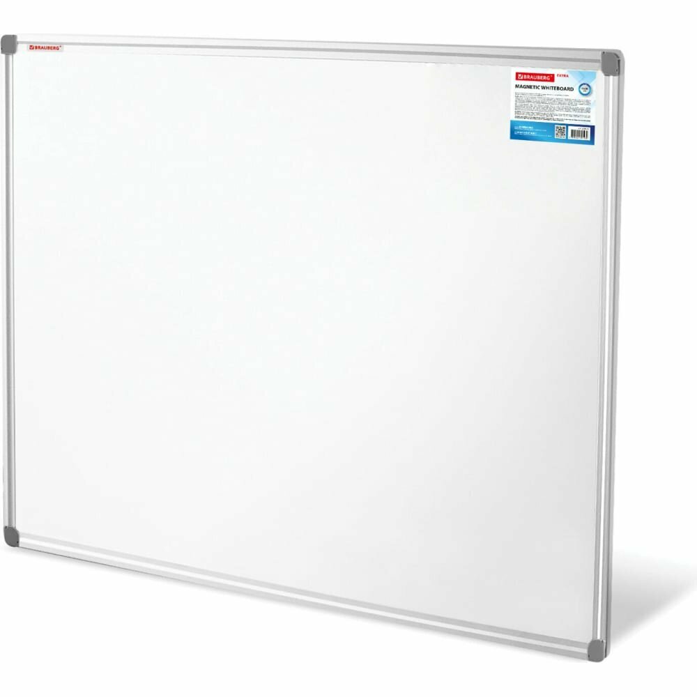 Магнитно-маркерная доска BRAUBERG Extra 90x120 см, алюминиевая рамка 237555