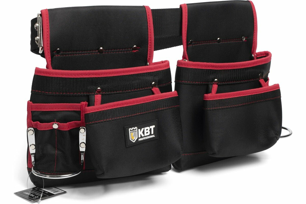 КВТ Сумка-пояс монтажника С-16 78531 для инструментов и расходных материалов
