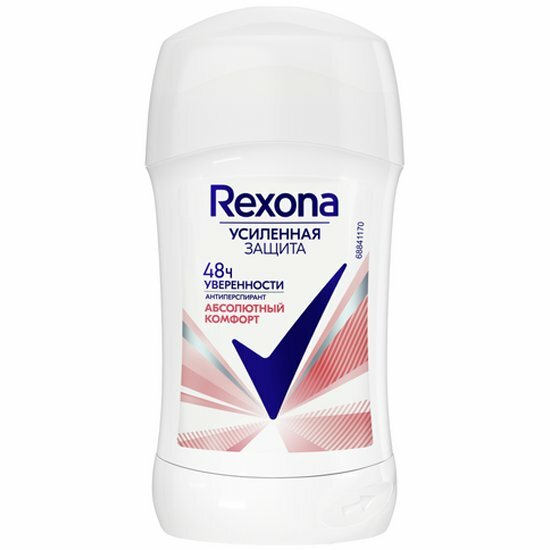 Антиперспирант-карандаш Rexona RЕXONA Абсолютный комфорт, 40 мл