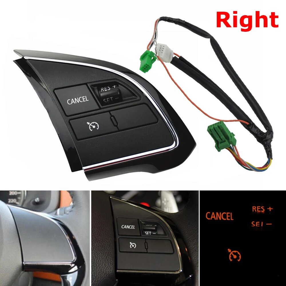 Переключатель круиз-контроля, кнопка регулировки громкости звука на рулевом колесе для Right Wire