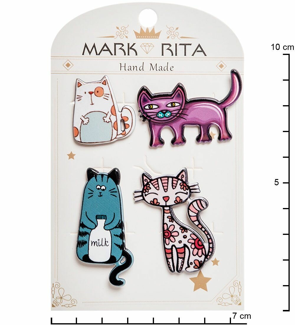 Комплект брошей