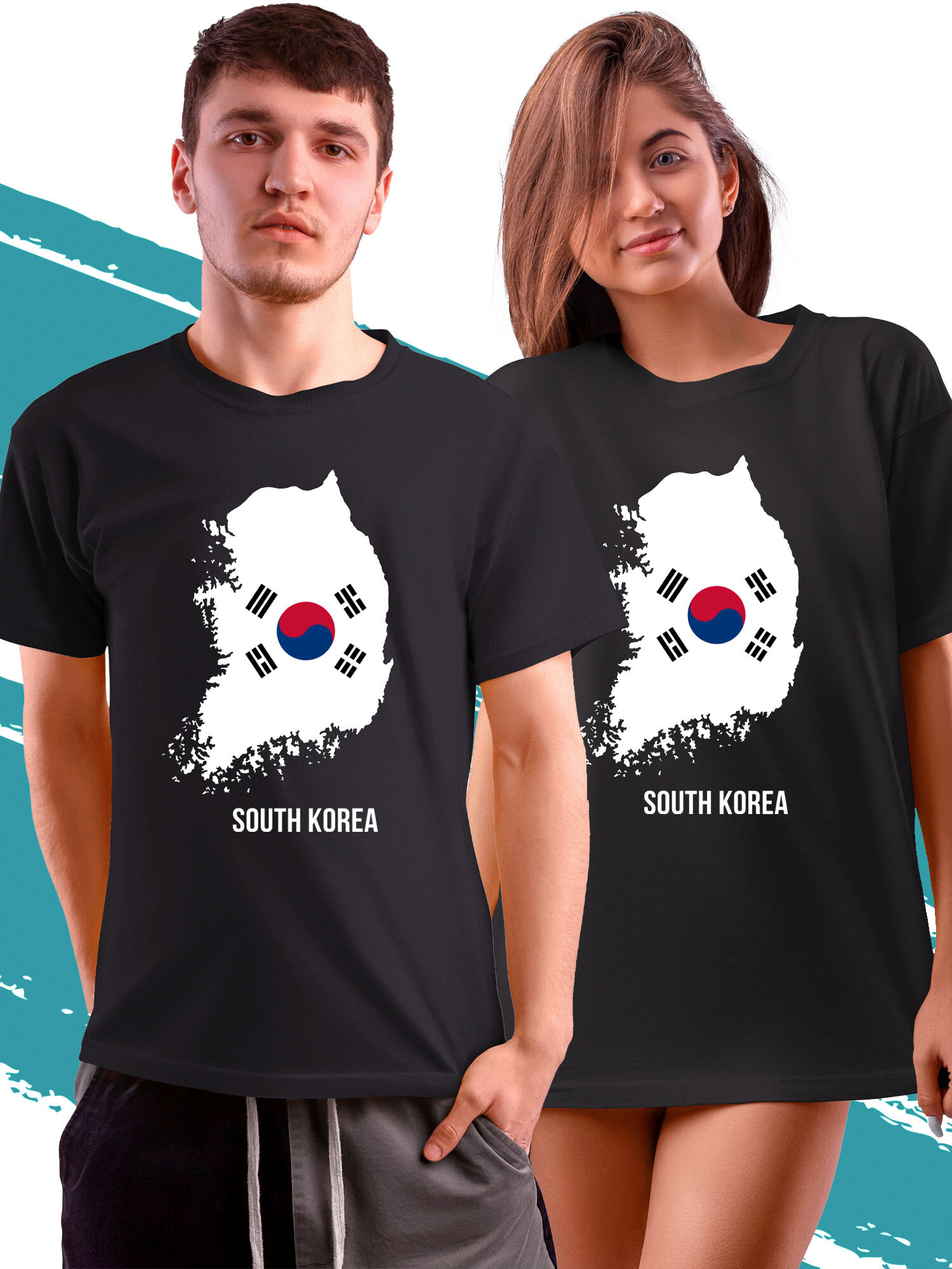Футболка флаг Южной Кореи-South Korea