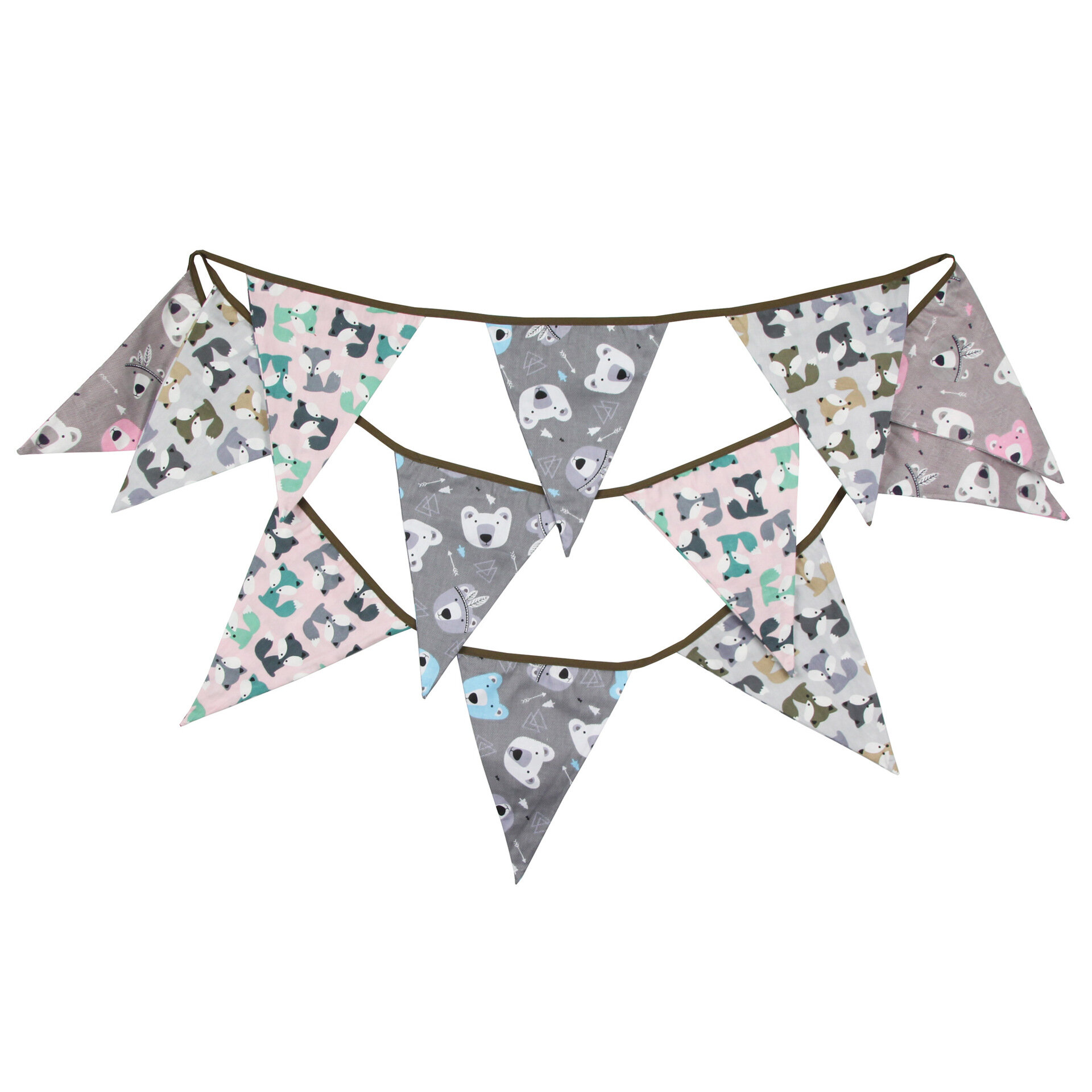 Вымпел Fluorescent Fiber "Медвежья Лиса", двусторонний, 3,6м