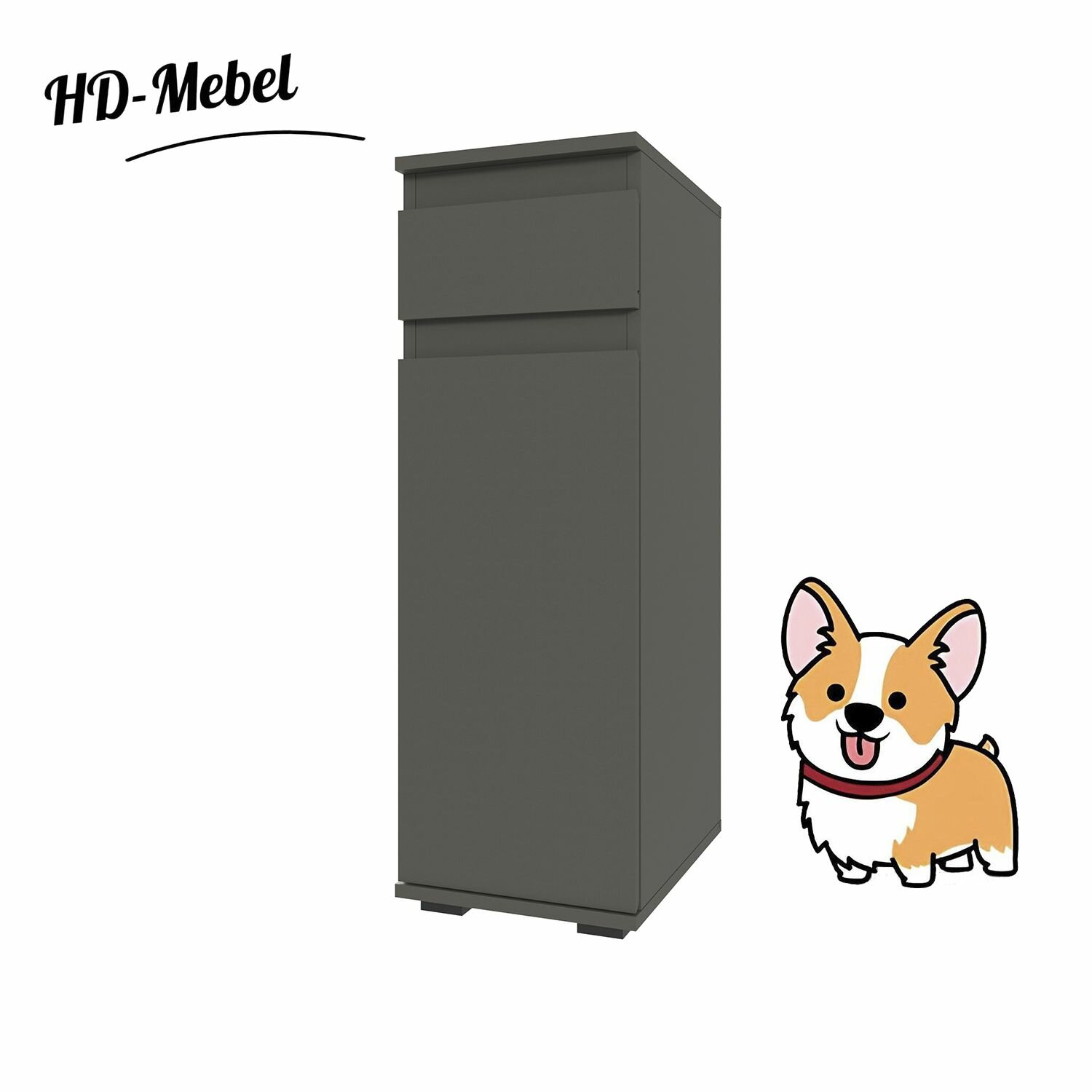 Тумба STARK КМ-30 Графит