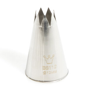 Насадка для кондитерского мешка звезда Martellato / для начинки крема сливок / Всё для приготовления торта / Товары для кондитеров