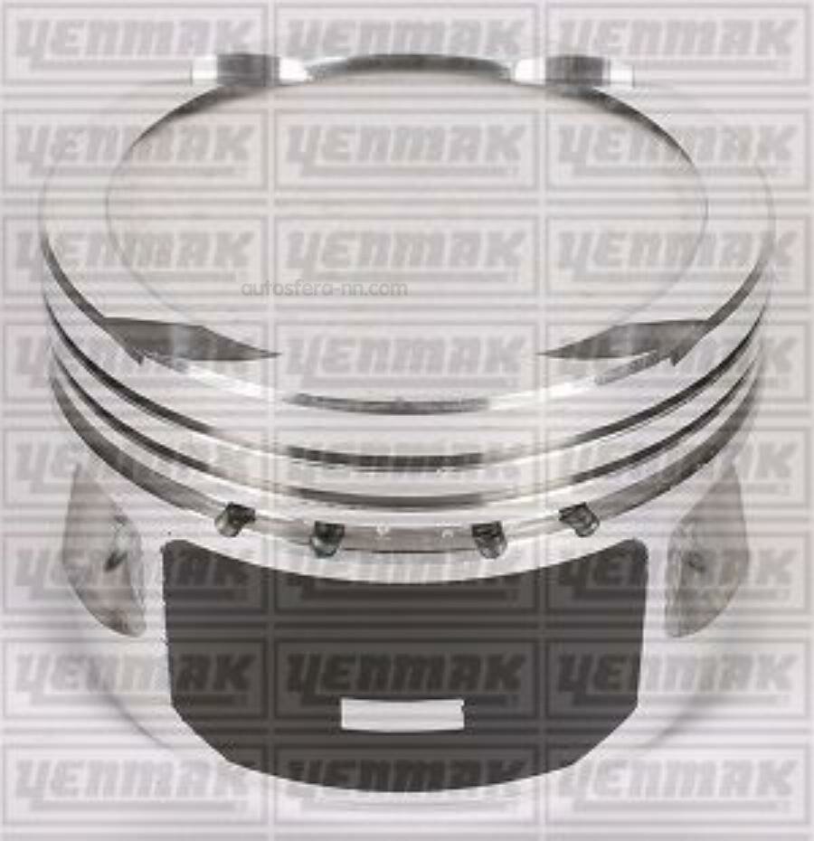 YENMAK 3104304000 поршень в сборе! поршень+кольца d76.51 STD\ VW Golf/Polo/Bora 1.4 16V 96>