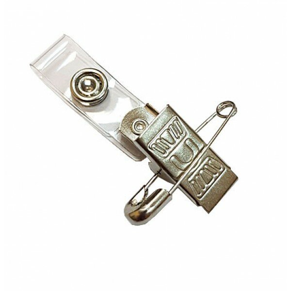 PolPen Клипса держатель для бейджа с булавкой