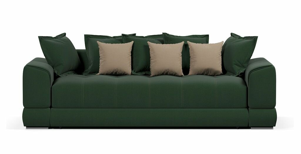 Диван-кровать Нордкиса (Nordkisa), Еврокнижка, 260х105х87 см, диван с ящиком для белья, мягкие подлокотники