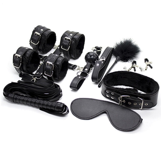 Набор для БДСМ игр Super Instant SM10 Black