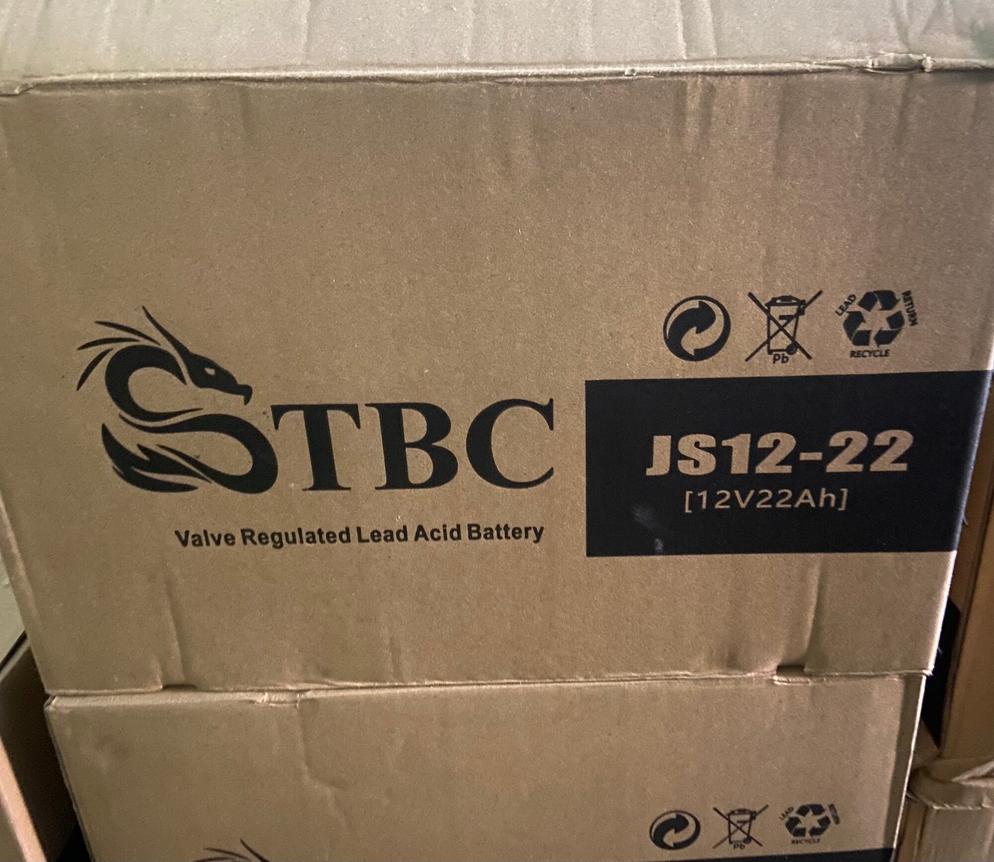 TBC JS12-22 Аккумулятор