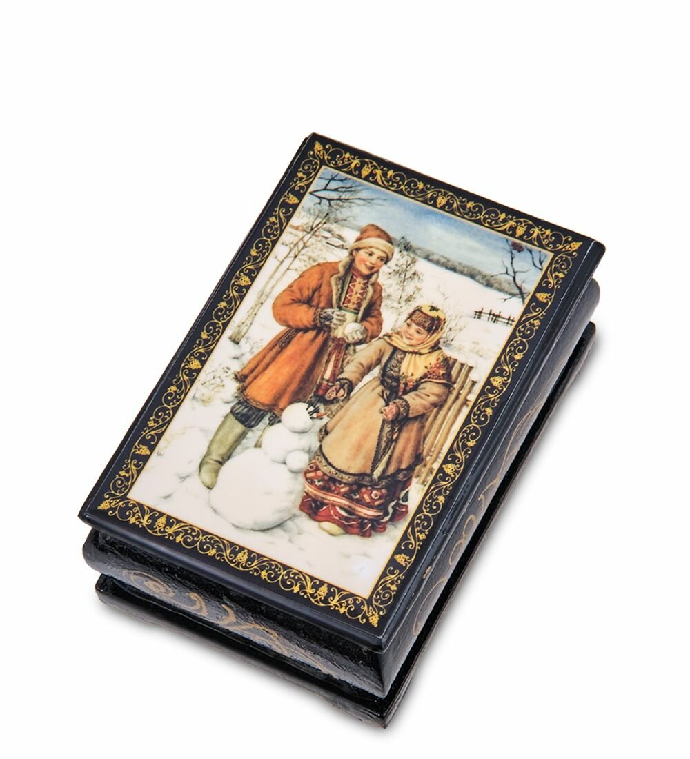 Шкатулка в технике декупаж (6х9х4)