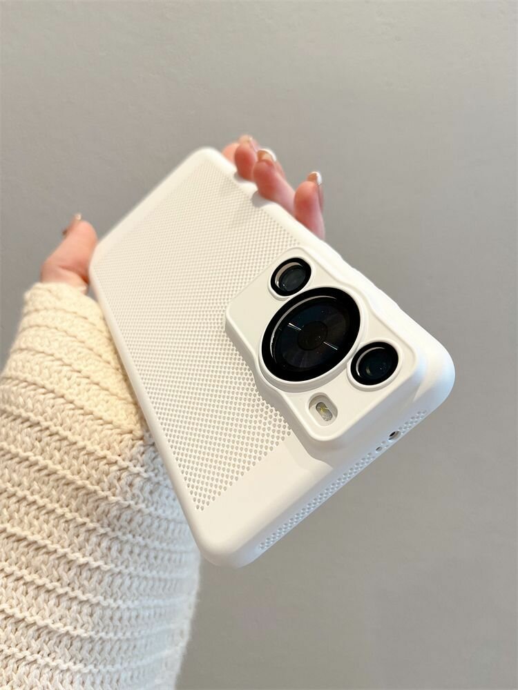 Чехол MyPads для Huawei P60 Pro, жесткий, пластик, защитное стекло для объектива камеры