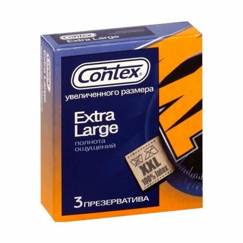 CONTEX Презервативы Extra Large увеличенного размера №3