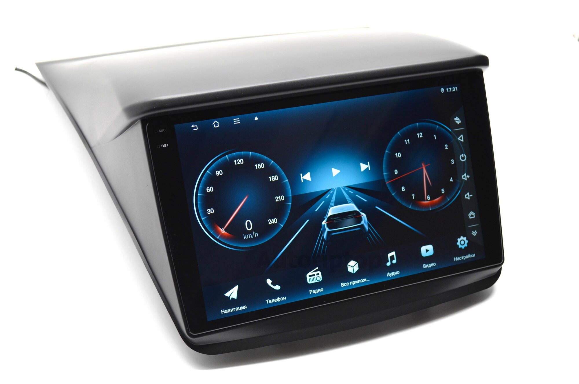 Магнитола для Mitsubishi Pajero 2 Sport 2008-2015 4/64ГБ, QLED, Carplay, автозвук DSP, GPS Навигация, 9 дюймов