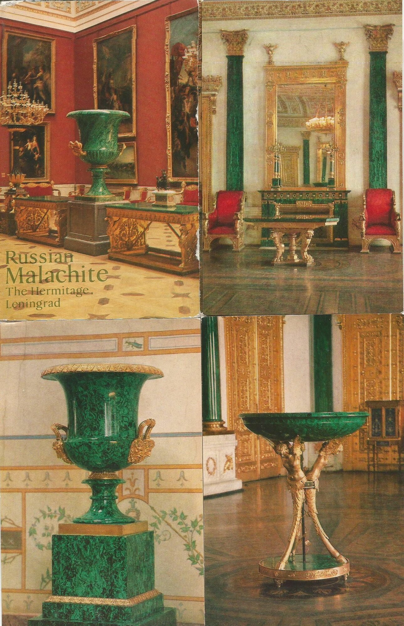 Набор открыток СССР 1980 год. Музеи. Эрмитаж. Чистые, полный комплект 13 штук. Карточка коллекционная